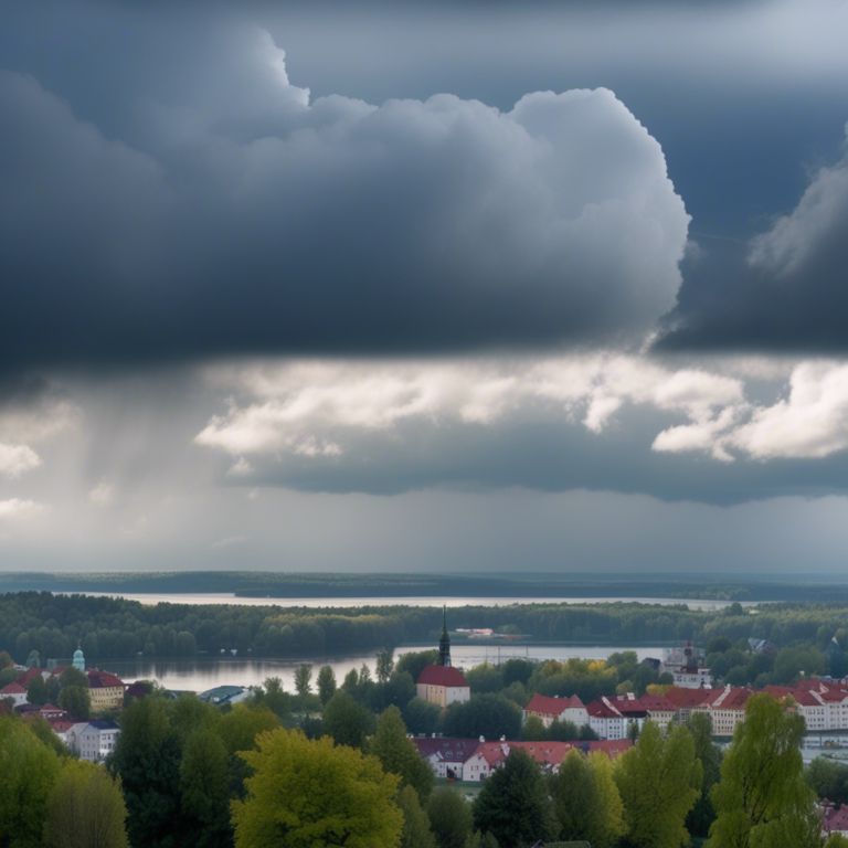 Stori debesys uždengs dangų: Lietaus tikimasi visoje Lietuvoje ...